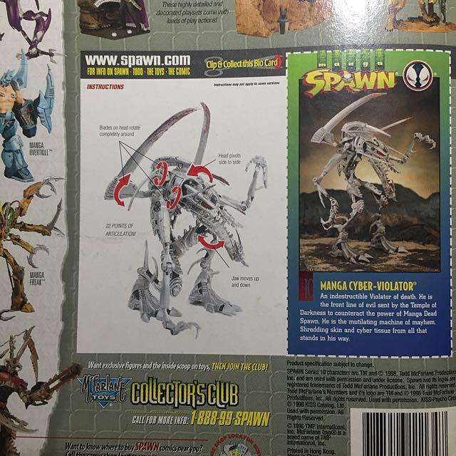 NEW Spawn 'Cyber Violator' Action Figure, Hobbies & Toys, Toys & Games ...