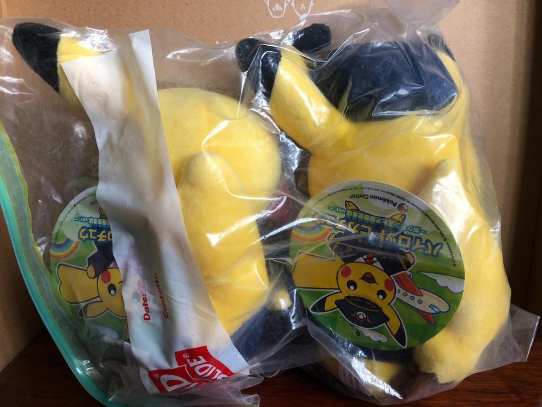 Pokemon pikachu pilot & air stewardess plush, Hobbies & Toys, Toys ...