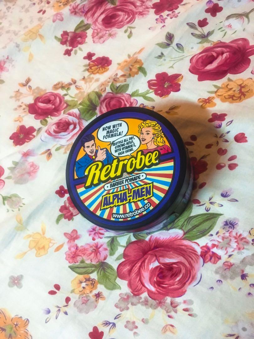 Pomade Retrobee Alpha-Men, Beauty & Personal Care, Men's Grooming on ...