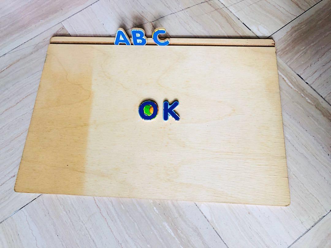 Puzzibilities Wooden Layered Alphabet Puzzle, Toys & Games, Others on ...