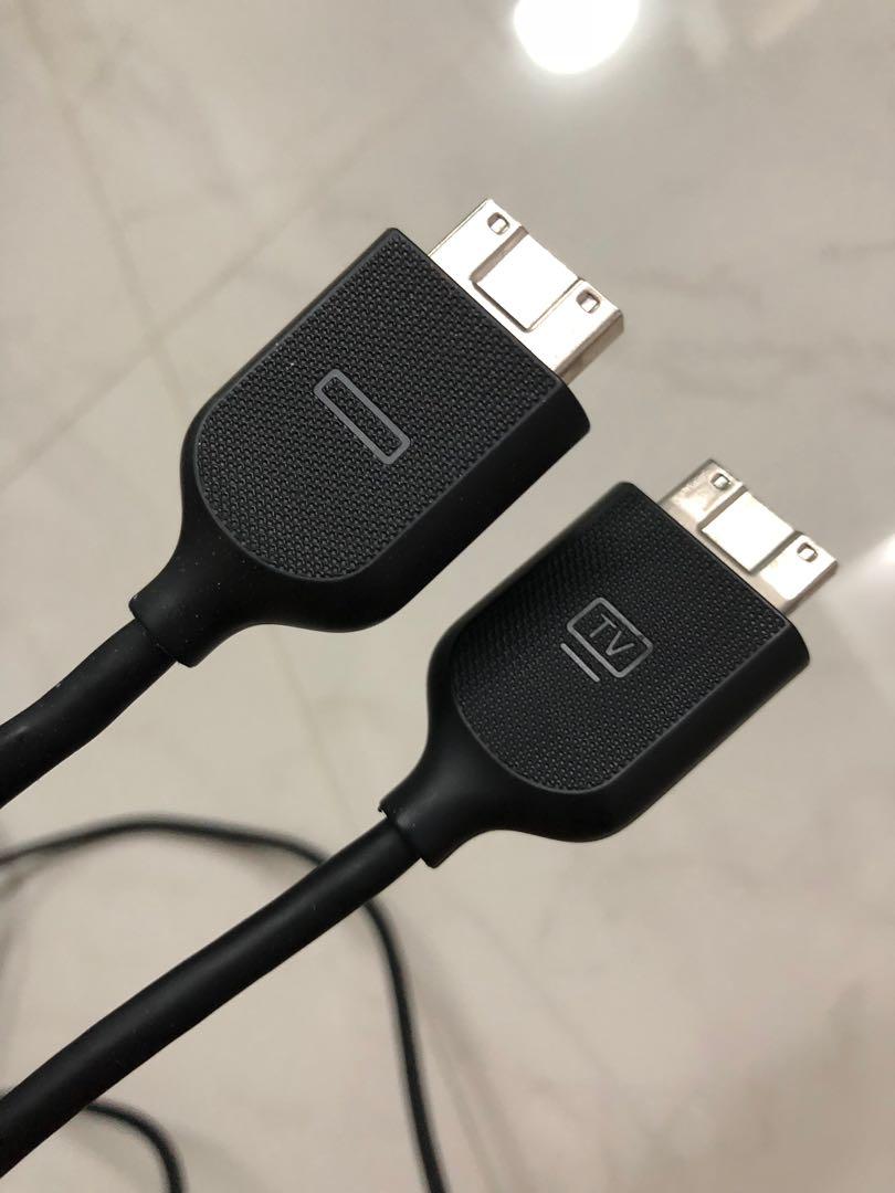 Samsung one-connect box cable, TV & Home Appliances, TV & Entertainment ...