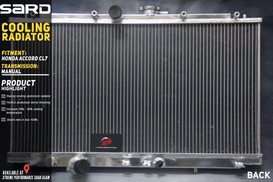 SARD Aluminum Sport Racing Radiator Heavy Duty Extreme Cooling For ...