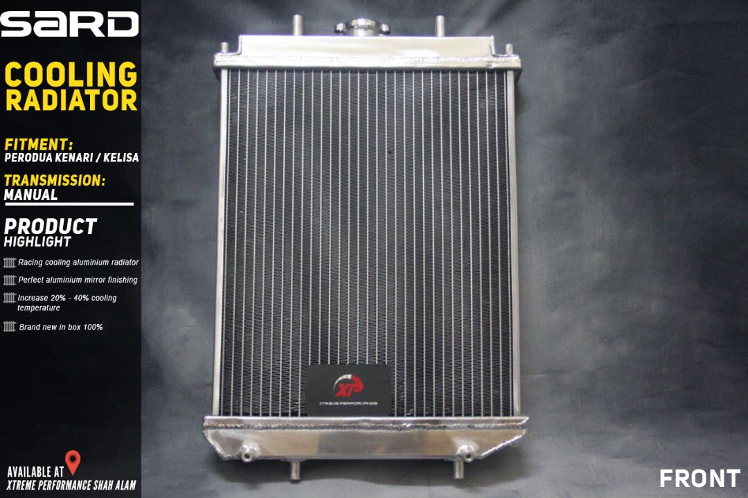 SARD Aluminum Sport Racing Radiator Heavy Duty Extreme Cooling For ...