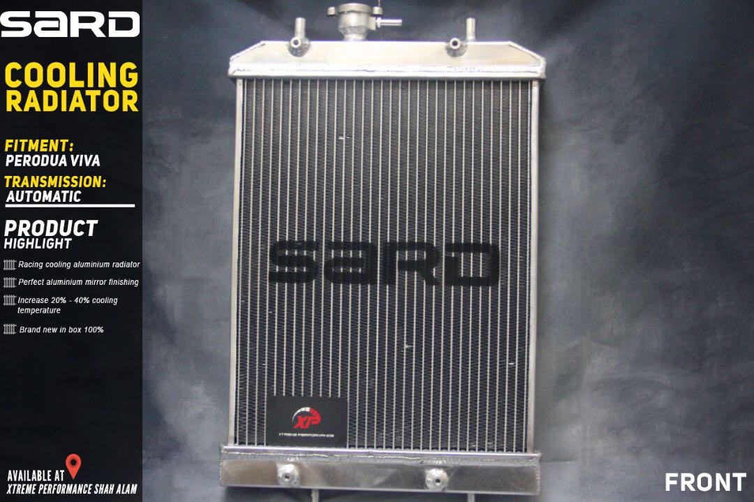 Sard Aluminum Sport Racing Radiator Heavy Duty Extreme Cooling For ...