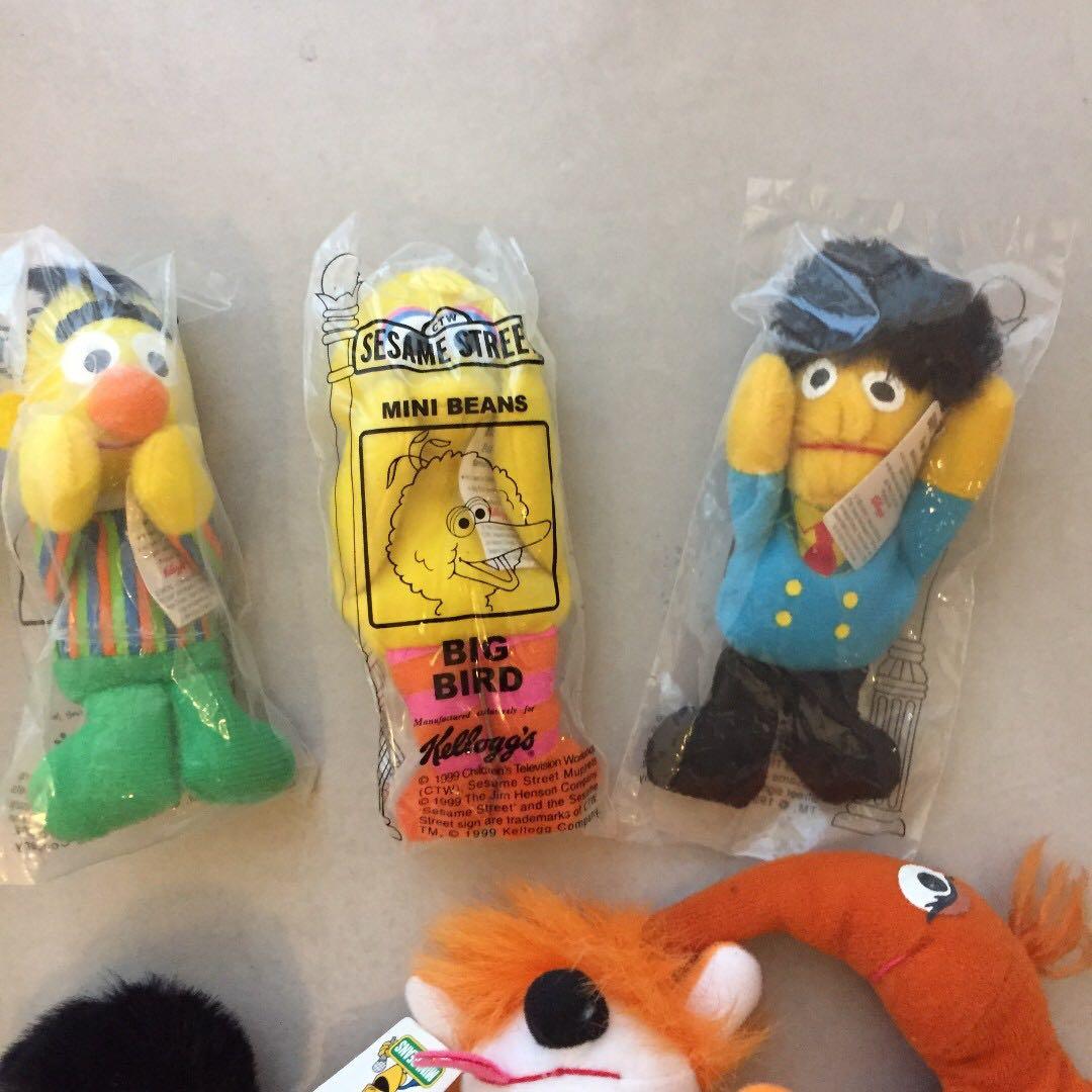 Sesame Street Mini Beans Kellogs McDonalds Lot, Hobbies & Toys ...