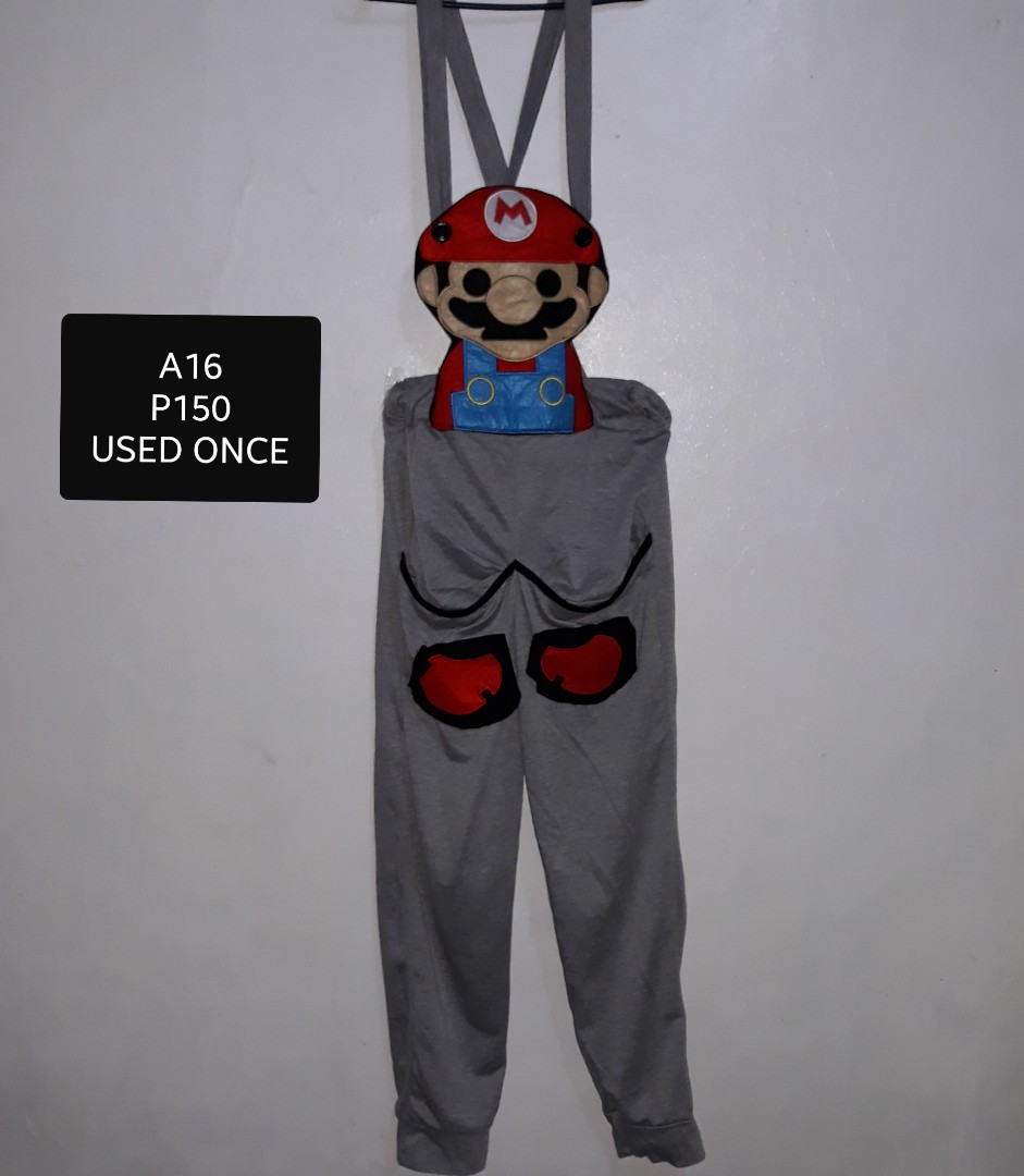 SUPER MARIO JUMPER, Women's Fashion, Dresses & Sets, Jumpsuits on Carousell