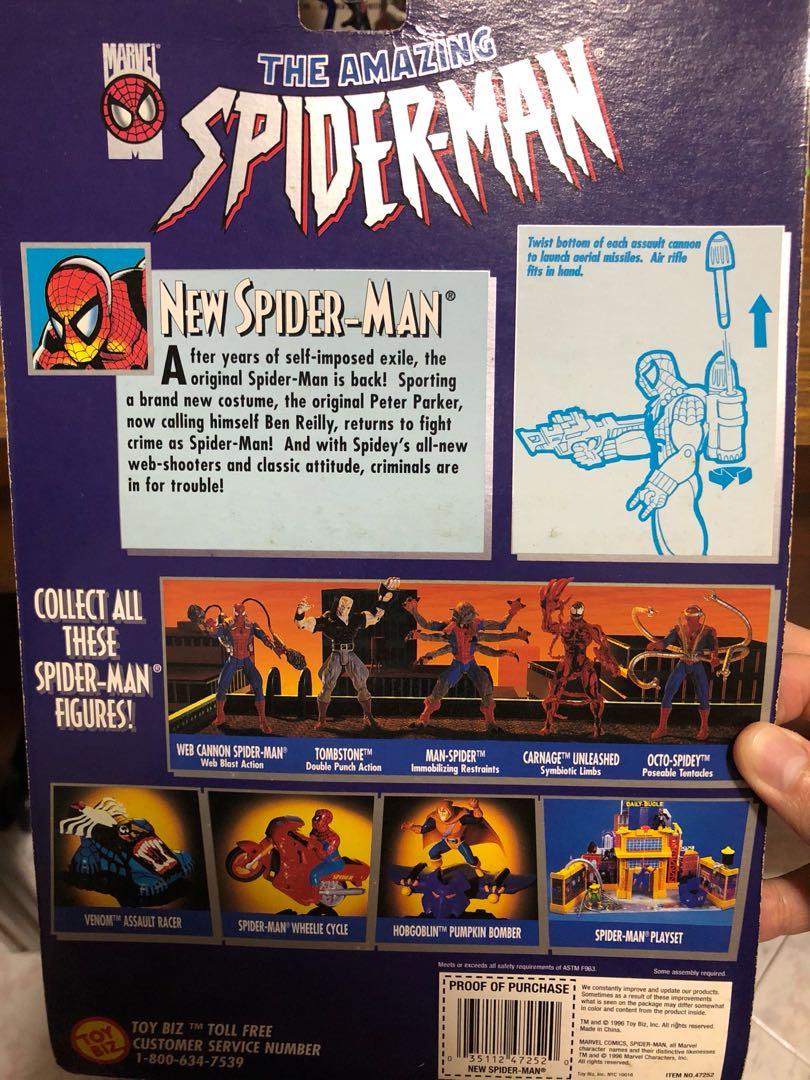 The Amazing New Spider-Man with Venom Containment Gear, Hobbies & Toys ...