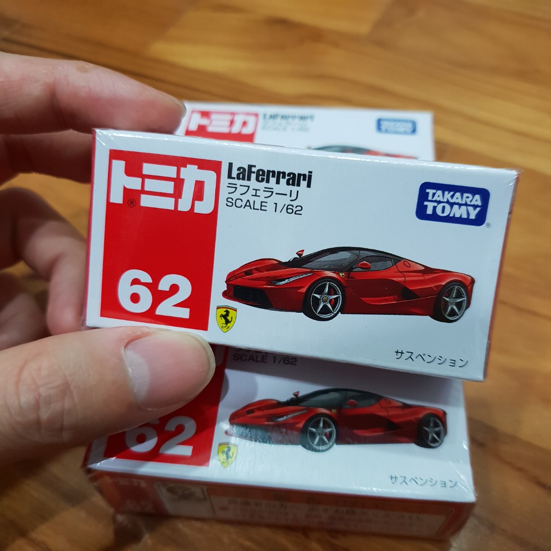Tomica No. 62 LaFerrari, Hobbies & Toys, Toys & Games on Carousell