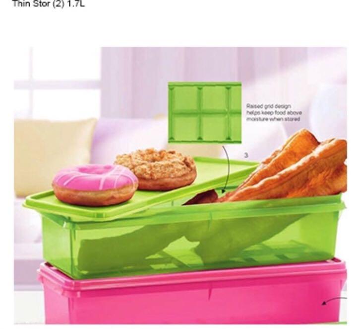 Tupperware long container, Home Appliances, Kitchenware on Carousell