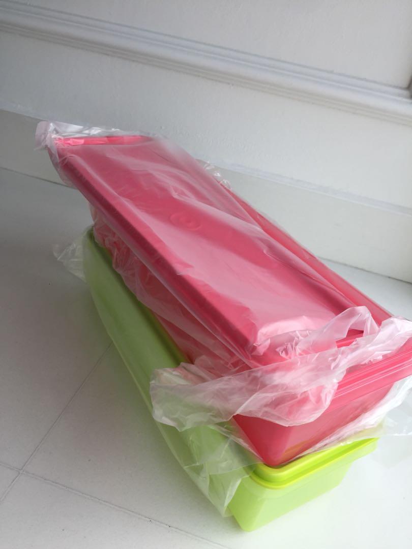 Tupperware long container, Home Appliances, Kitchenware on Carousell