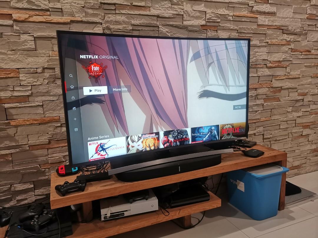 UA55JU7500 55" 4K 3D Samsung smart TV, TV & Home Appliances, TV & Entertainment, TV on Carousell