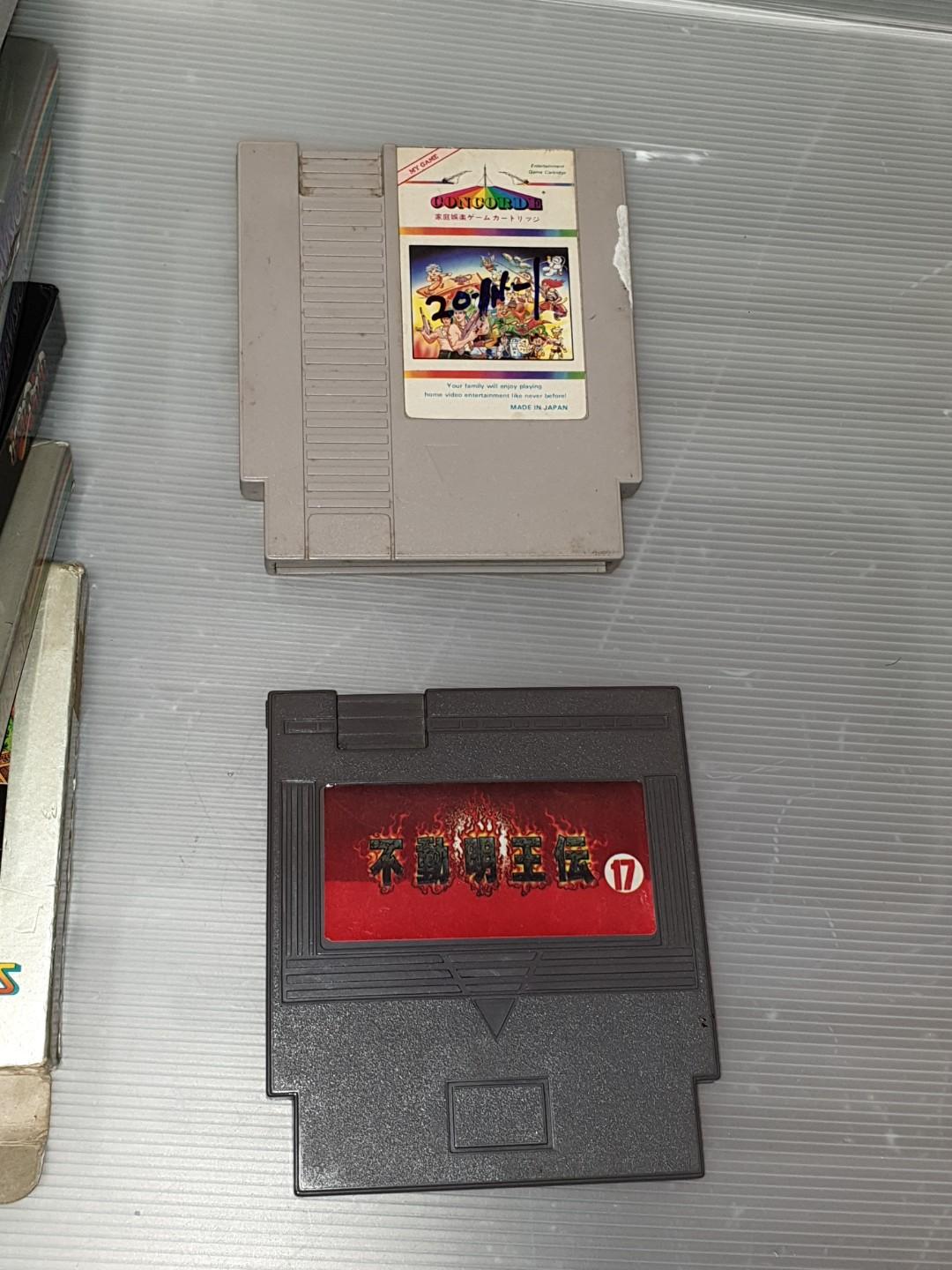 Vintage Nintendo NES game cartridge lot, Video Gaming, Video Games ...