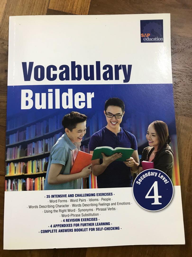 Vocabulary Builder for secondary 4, Hobbies & Toys, Books & Magazines ...