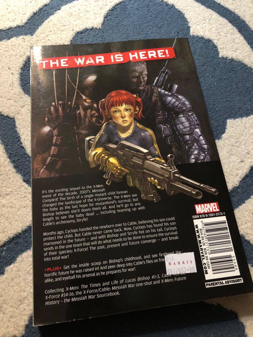 X-Force/Cable Messiah War TPB, Hobbies & Toys, Memorabilia ...