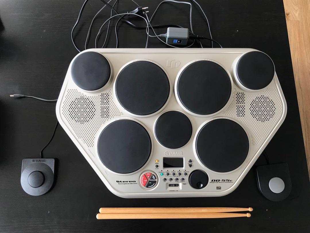Yamaha DD-55c Drum Pro, Hobbies & Toys, Music & Media, Musical ...
