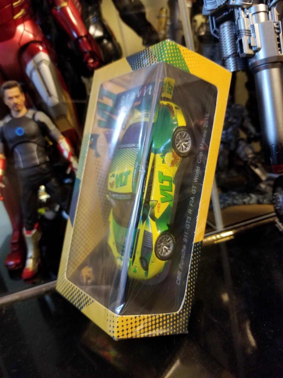 100% New 1/43 Spark Porsche 911 GT3R VLT World Cup Mecau 2018 Limited ... 100% New 1/43 Spark Porsche 911 GT3R VLT World Cup Mecau 2018 Limited ...