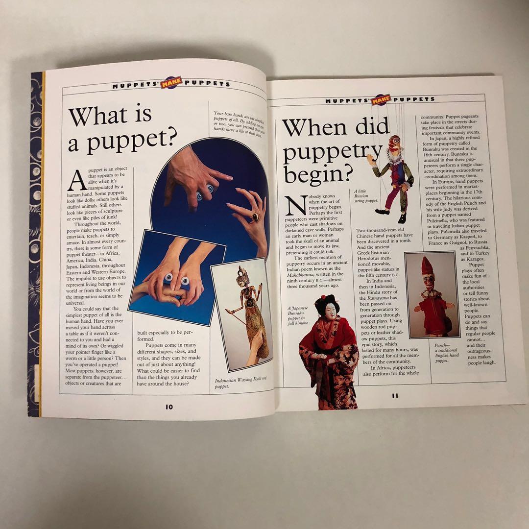 1994 The Muppets MAKE Puppets - Cheryl Henson, Hobbies & Toys, Books ...