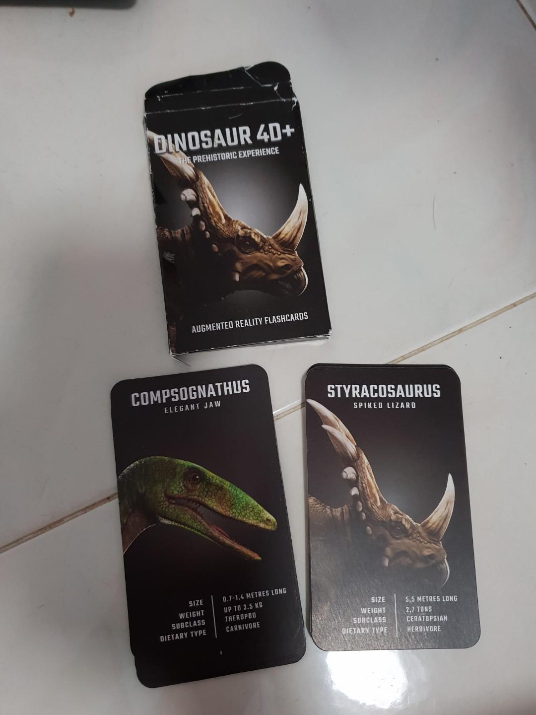 4d+ Animal alphabet dinosaur flashcards Augmented reality flashcards ...