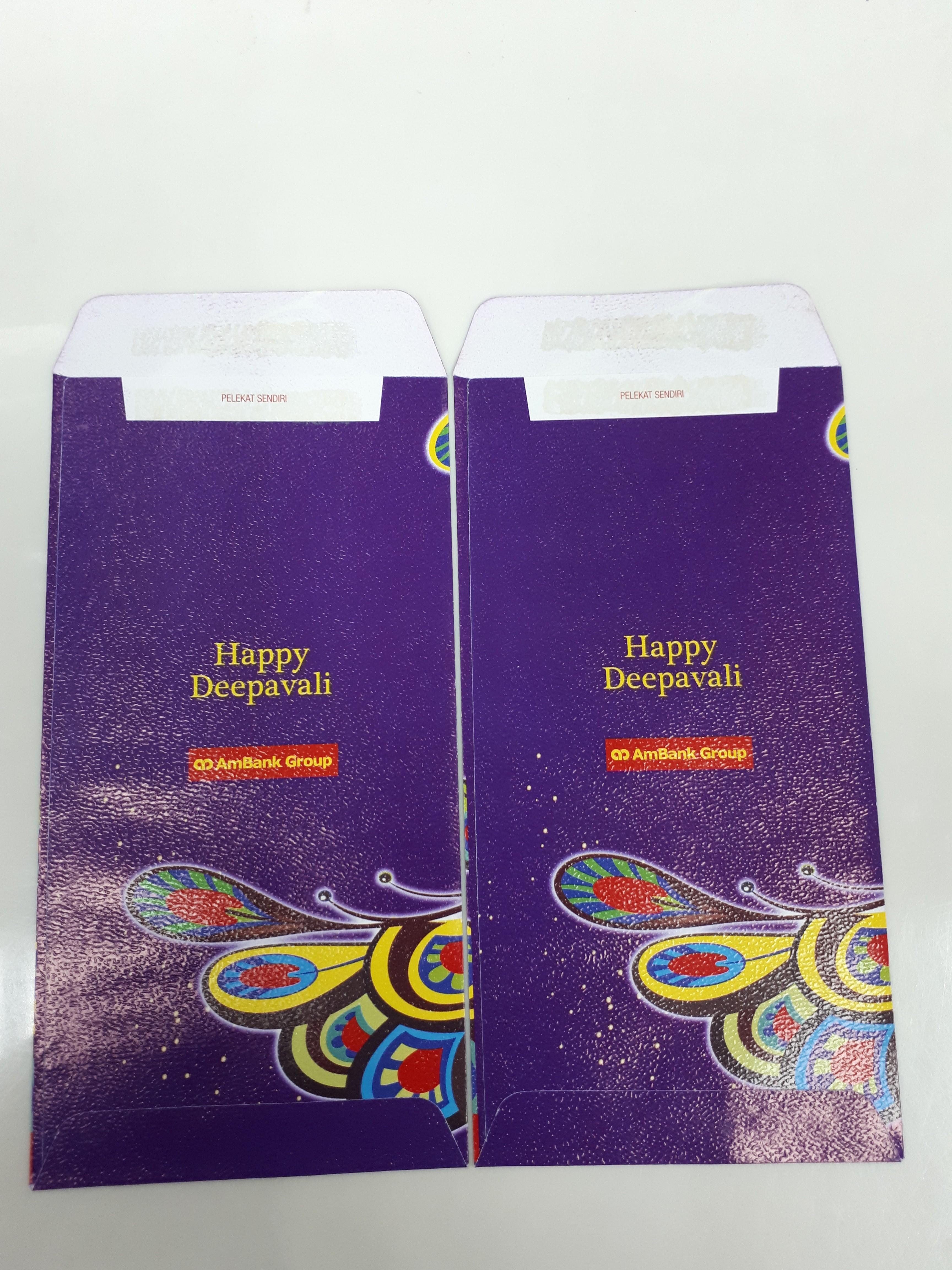 Angpao packet sampul duit deepavali Ambank, Hobbies & Toys ...