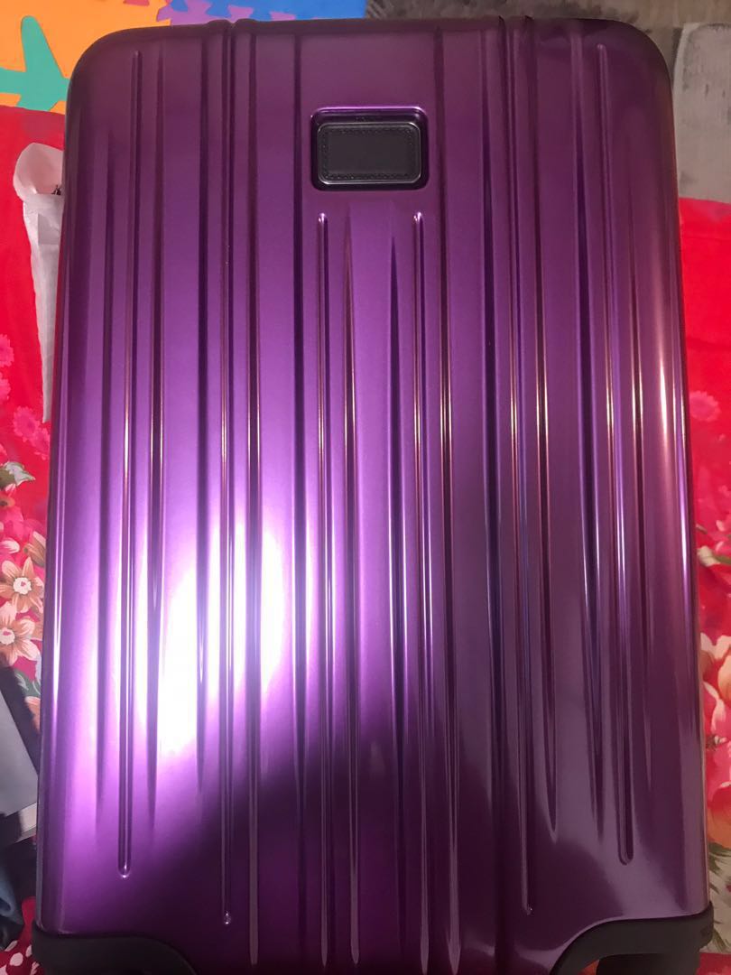 Authentic TUMI V3 Carry on Luggage ( purple ), Luxury, Bags & Wallets ...
