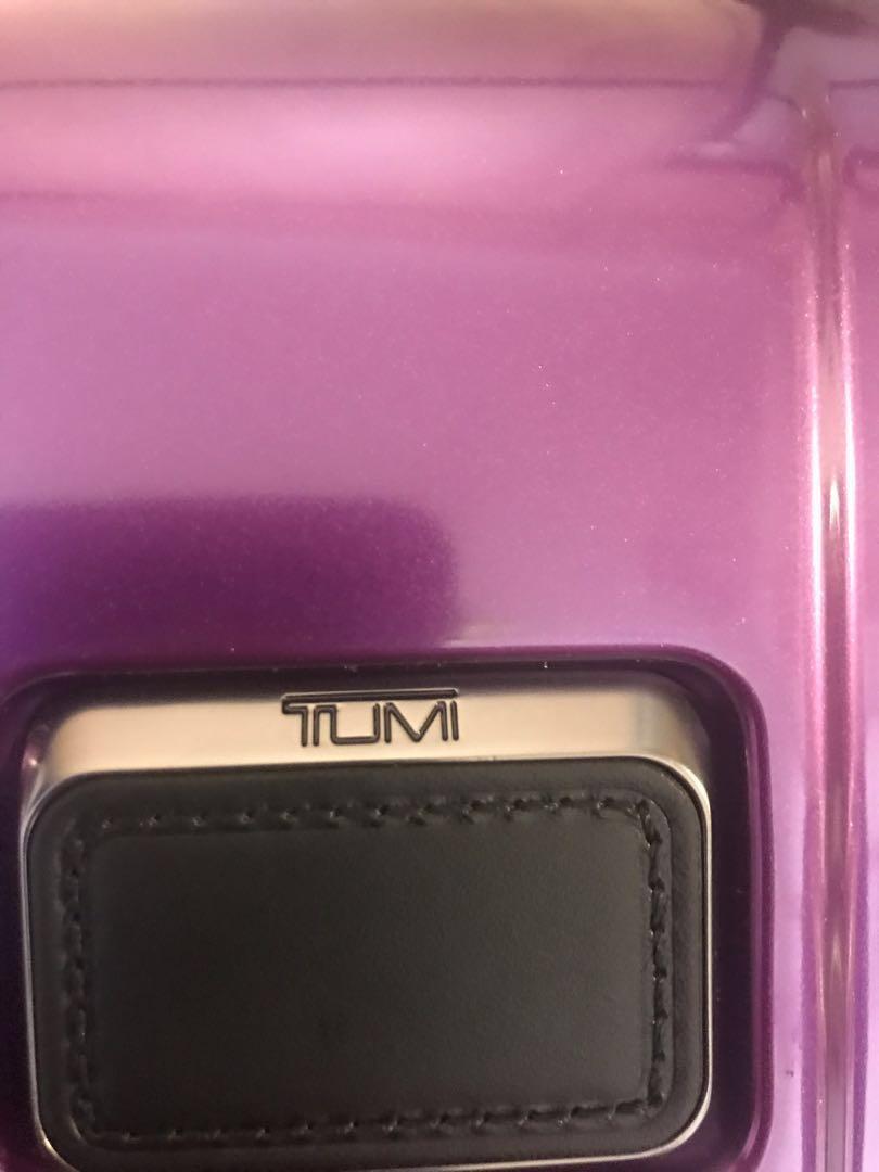 Authentic TUMI V3 Carry on Luggage ( purple ), Luxury, Bags & Wallets ...