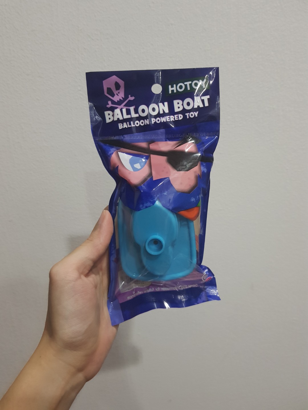 Balloon boat powered toy, Hobbies & Toys, Toys & Games on Carousell