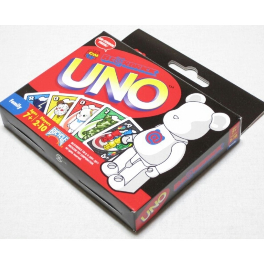 Bicycle Bearbrick UNO Playing Cards, Hobbies & Toys, Toys & Games on ...