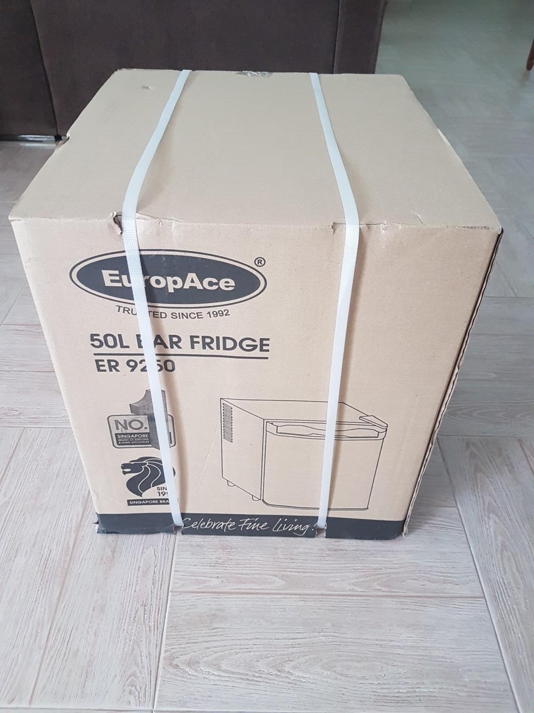 Brand new unopen Europace Er 9250 50L bar fridge, TV & Home Appliances ...