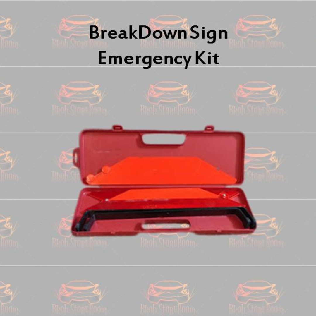 Breakdown sign emergency kit, Car Accessories, Accessories on Carousell