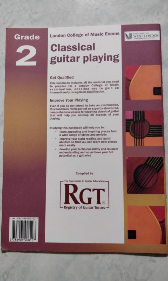 Classical guitar Grade 2 book, Hobbies & Toys, Music & Media, Music ...