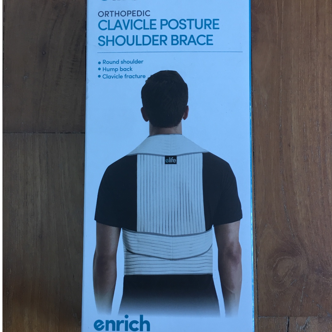 Clavicle Posture Shoulder Brace (elife), Health & Nutrition, Braces ...