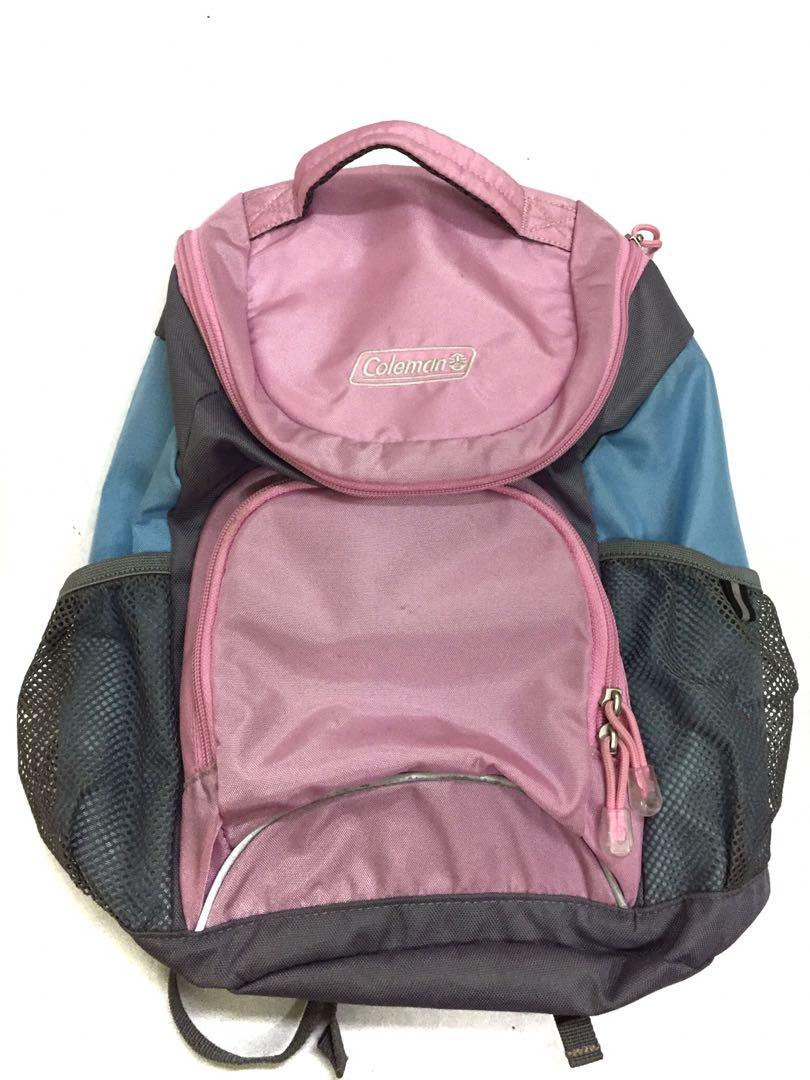 Coleman backpack pink, Women's Fashion, Bags & Wallets, Backpacks on ...