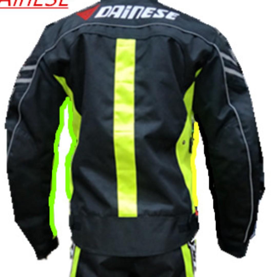 Dainese VR 46 VR46 jacket armoured armour protection top, Motorcycles ...