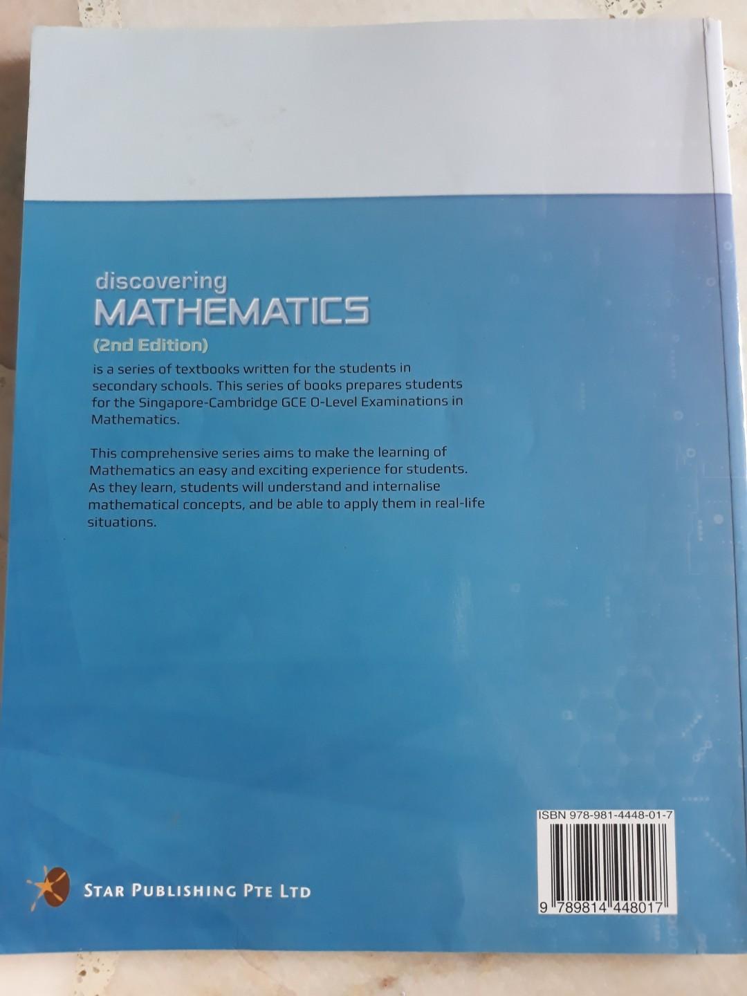 Discovering Mathematics 2B, Hobbies & Toys, Books & Magazines ...