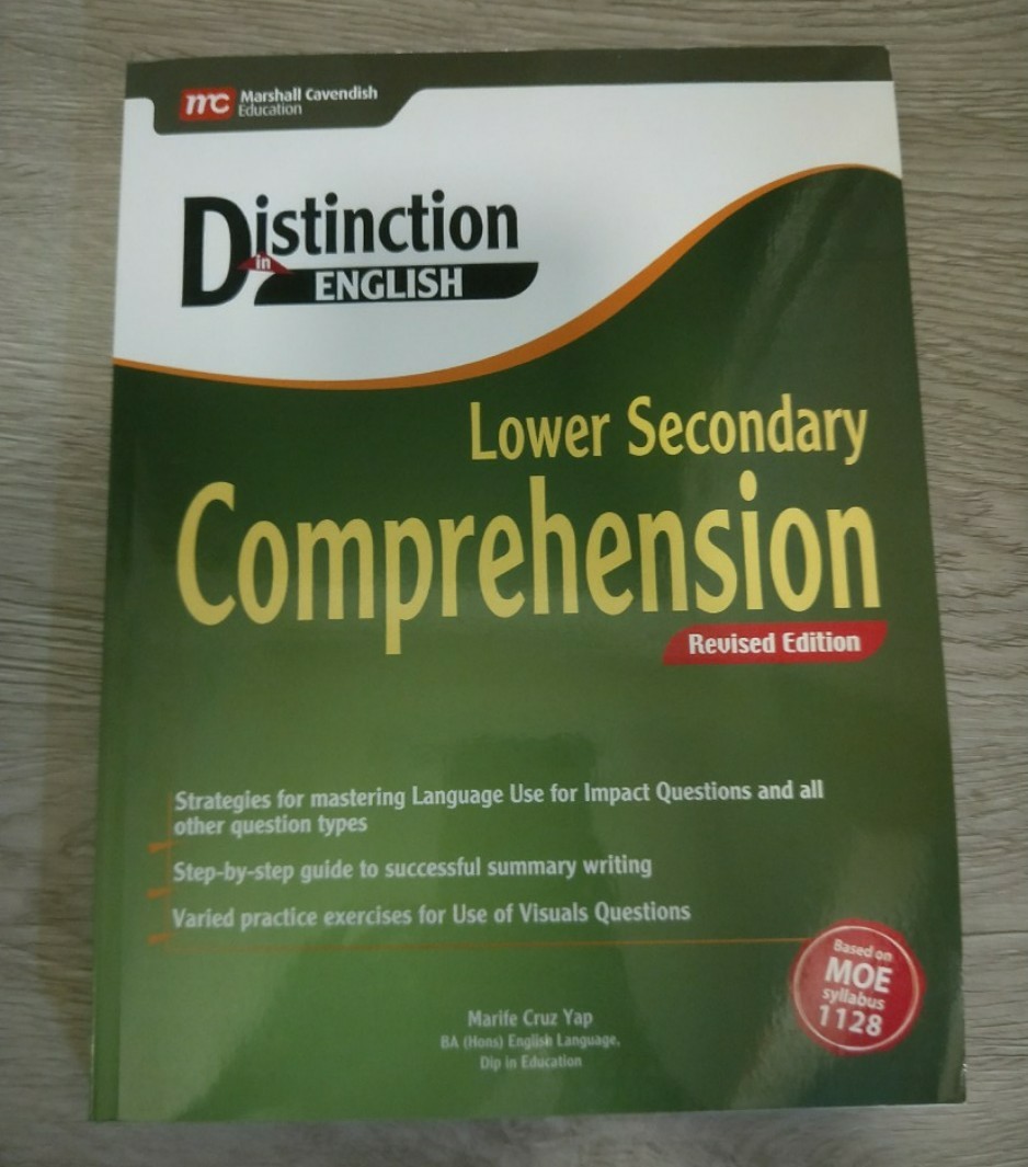 Distinction English for lower secondary COmprehension, Hobbies & Toys ...
