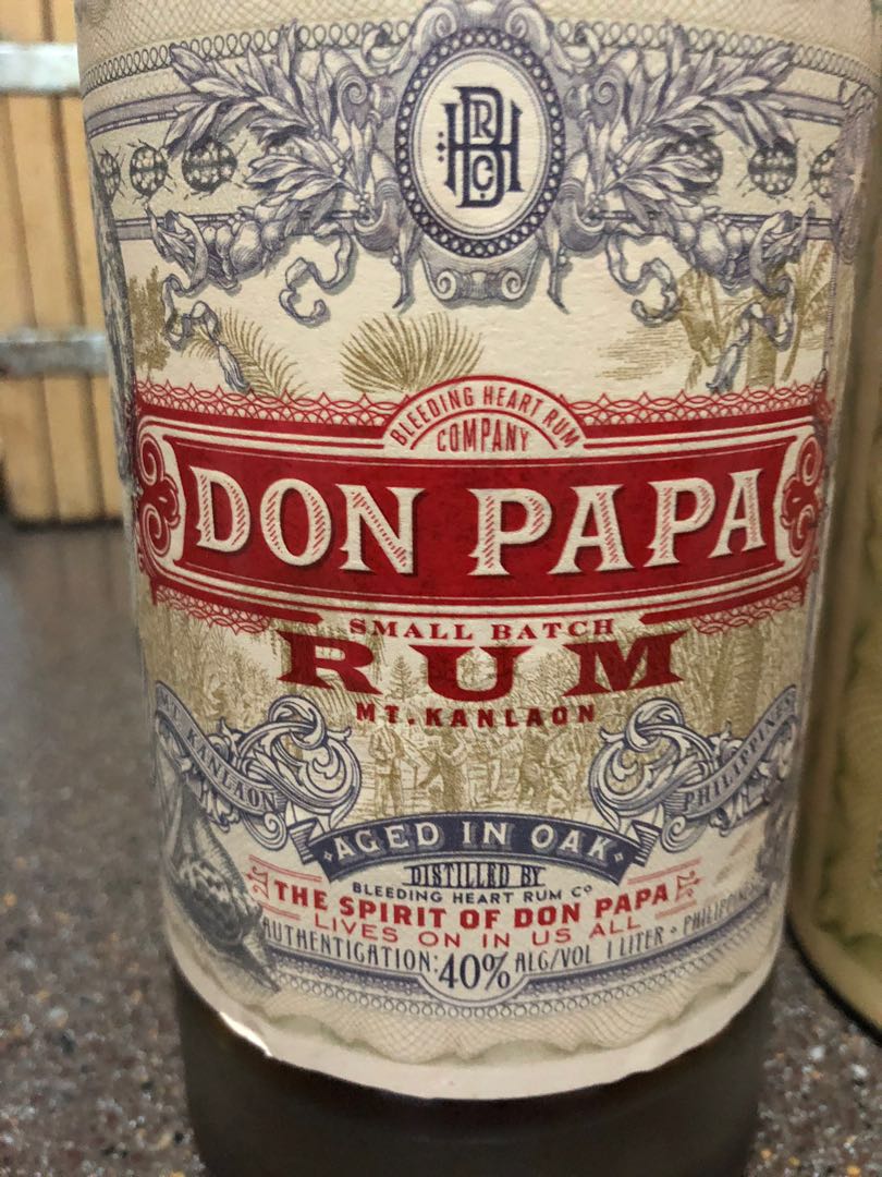 Don Papa RUM #Alcohol, Food & Drinks, Alcoholic Beverages on Carousell