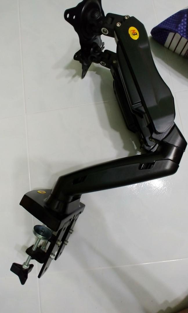 Dual monitor gas strut mount, Computers & Tech, Parts & Accessories ...