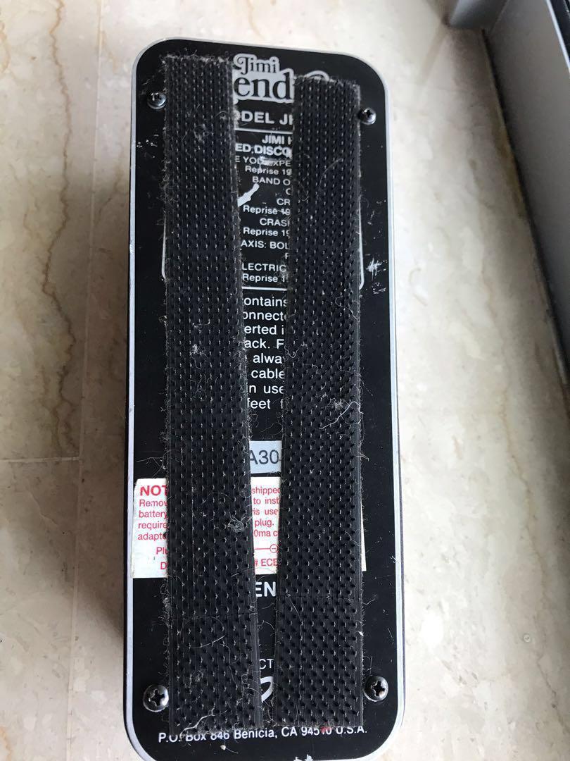 Dunlop Wah: Jimi Hendrix JH 1, Hobbies & Toys, Music & Media, Music ...