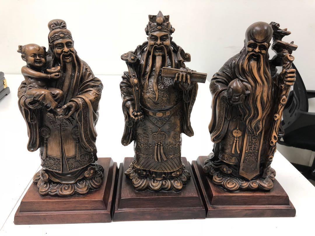 Feng shui Fu Lu Shou, Hobbies & Toys, Memorabilia & Collectibles ...