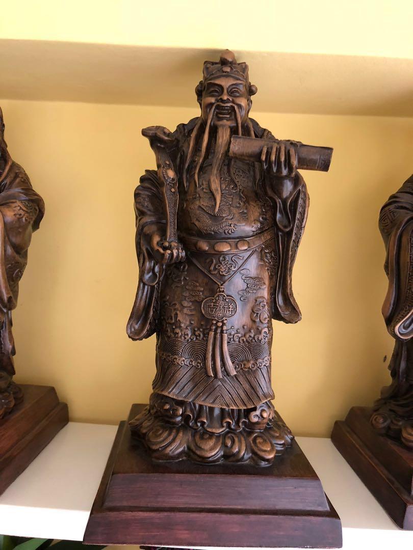 Feng shui Fu Lu Shou, Hobbies & Toys, Memorabilia & Collectibles ...