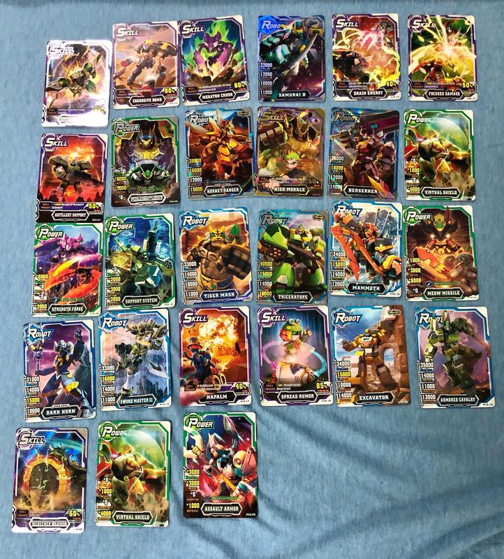 Hero of robots card for sale, Hobbies & Toys, Toys & Games on Carousell