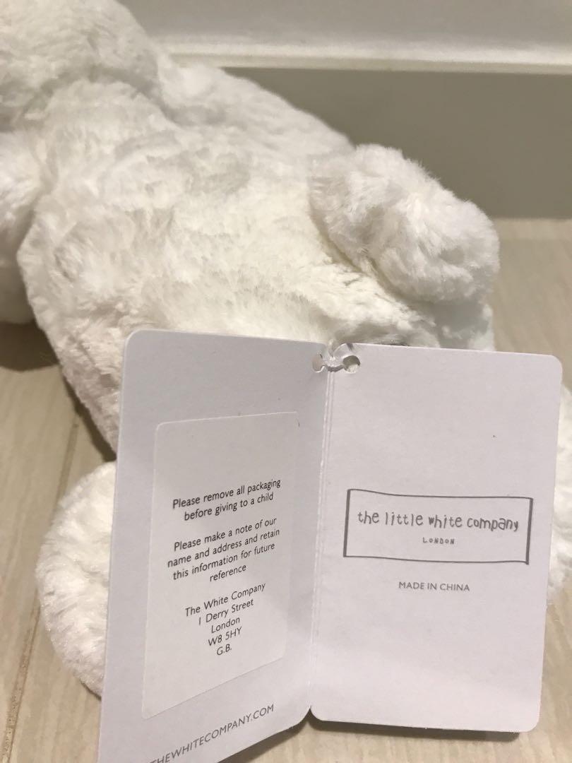 Jellycat Bashful Bunny White (exclusive to the little white company ...