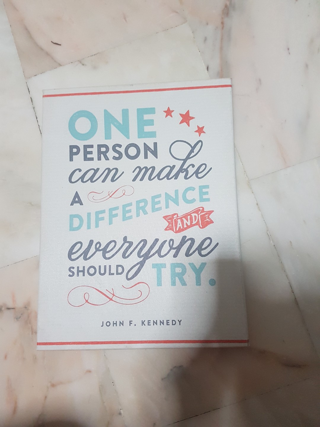 JFK QUOTES FRAME, Hobbies & Toys, Stationery & Craft, Art & Prints on ...