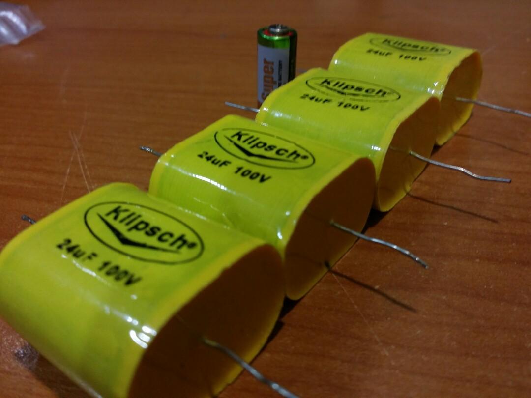 Klipsch 24uf 100v capacitor, Audio, Soundbars, Speakers & Amplifiers on ...