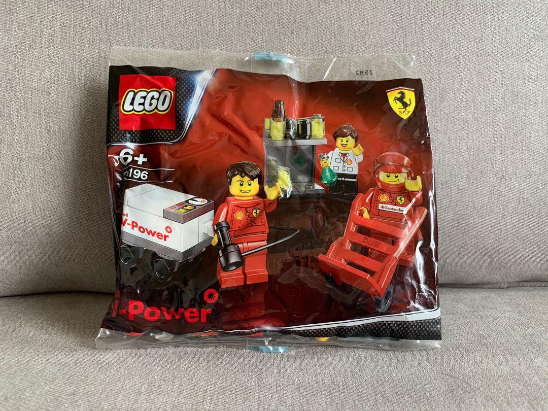Lego 30196 Ferrari Pit Crew, 興趣及遊戲, 玩具 & 遊戲類 - Carousell