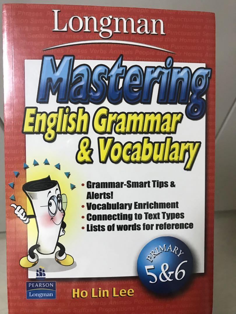 Longman Mastering English Grammar And Vocabulary Hobbies Toys Books