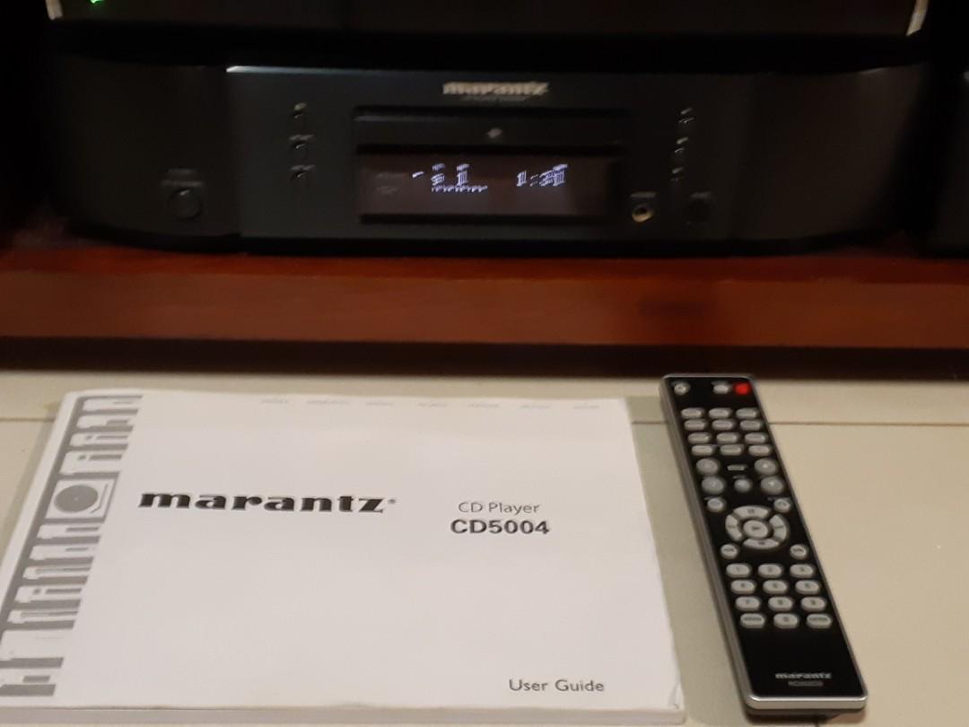 Marantz CD5004 CD player, Audio, Portable Music Players on Carousell