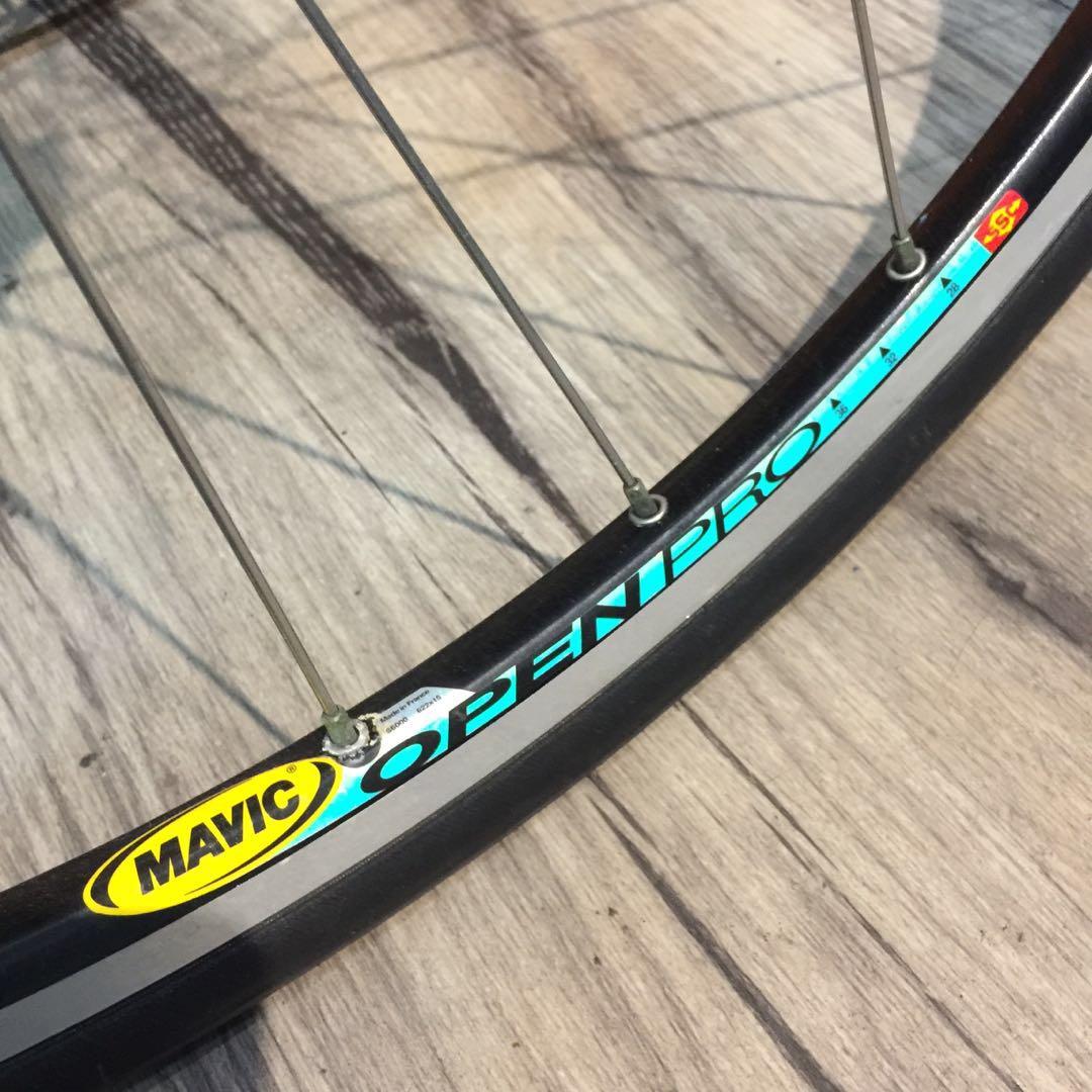 Mavic Open Pro wheelset with Shimano Dura Ace track hubs, Sports ...