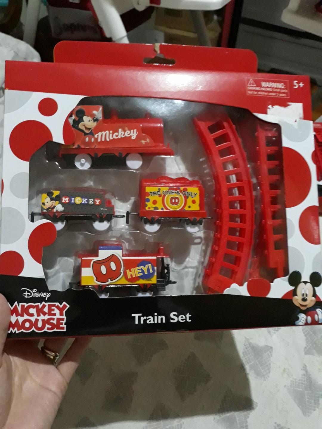 Mickey Mouse train set, Babies & Kids, Infant Playtime on Carousell