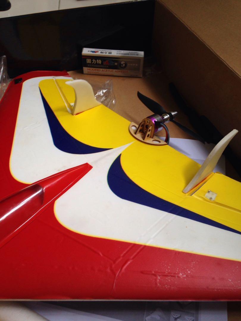 Mini Flyingwing (E-domodel), Hobbies & Toys, Toys & Games on Carousell